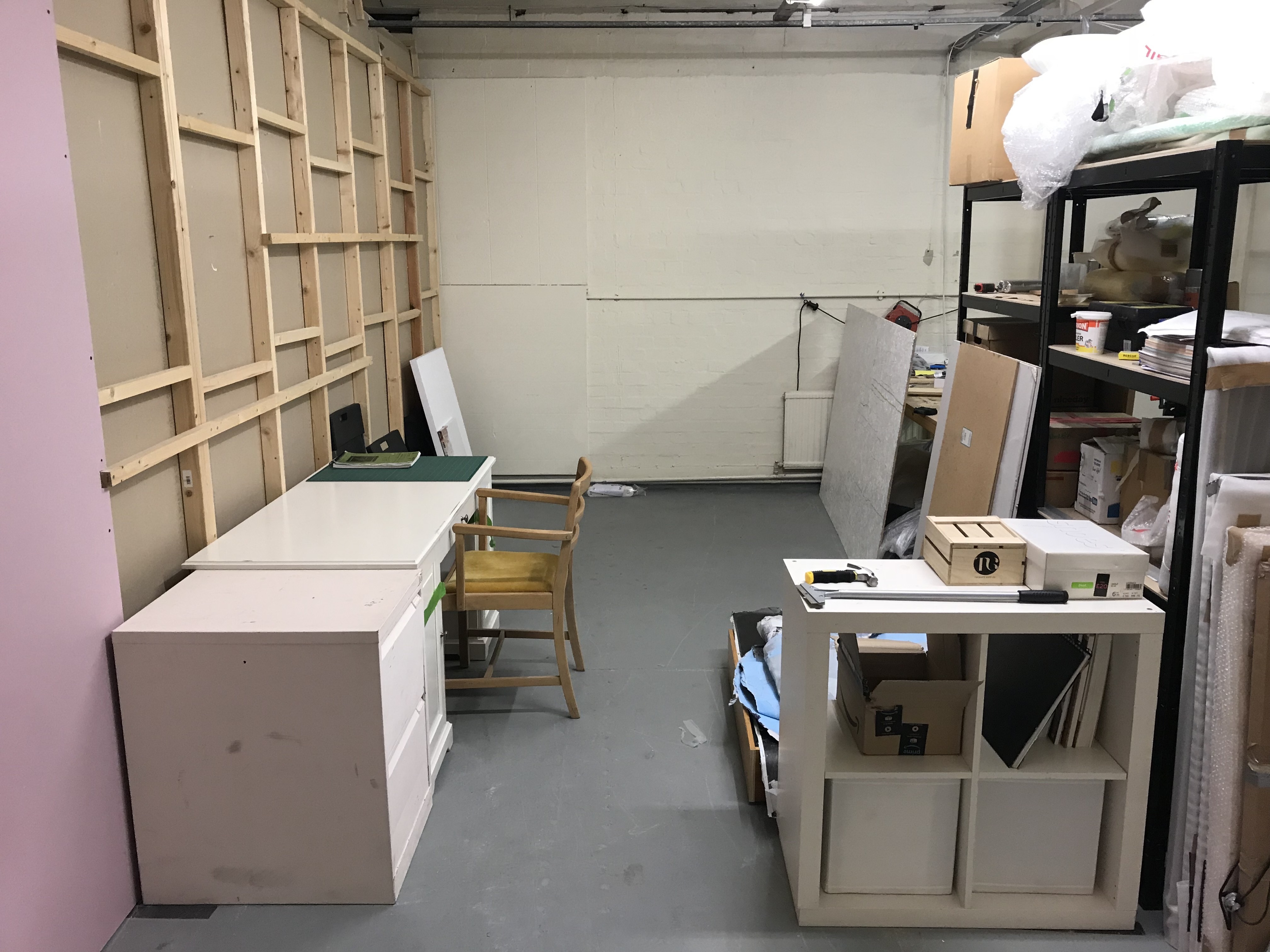 Tidy Artist Studio available to co-share. | Desks Near Me